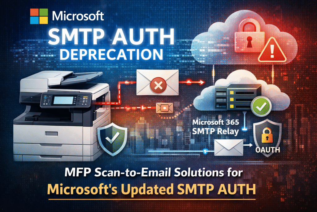MFP Scan-to-Email Solutions for Microsoft’s SMTP AUTH Deprecation ...